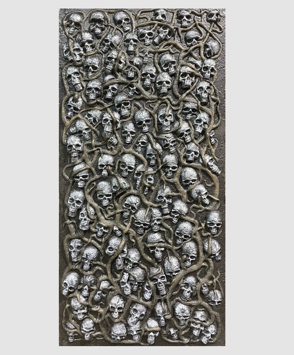 Skull & Vines | NetherCraft Panels - Vacuform Scenic Wall Panels