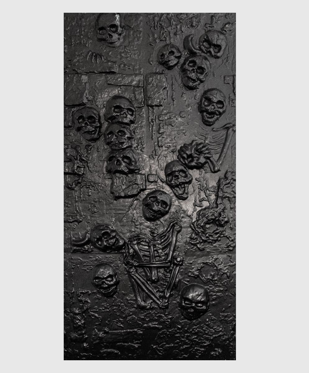 Stacked Skulls | NetherCraft Panels - Vacuform Scenic Wall Panels