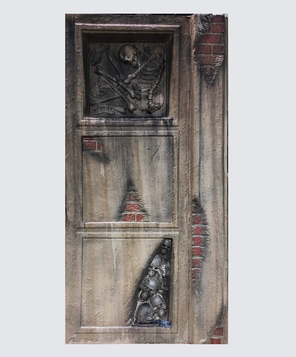 Crypt Skeleton Vault | NetherCraft Panels - Vacuform Scenic Wall Panels