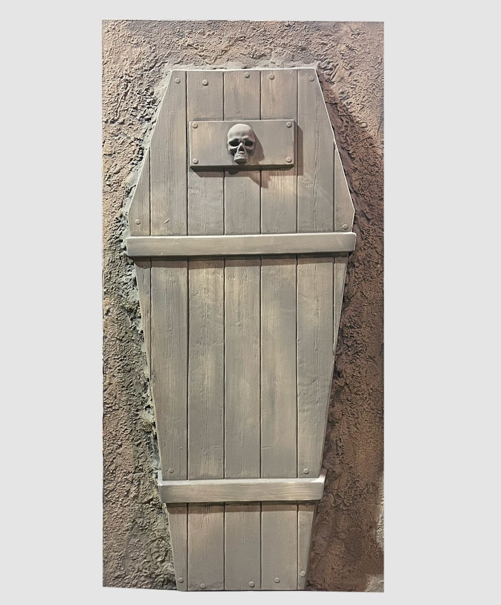 Skull Coffin | NetherCraft Panels - Vacuform Scenic Wall Panels