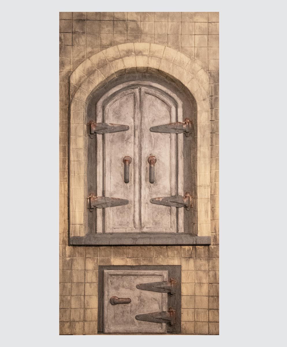 Morgue Furnace | NCV Creative - Vacuform Scenic Wall Panels