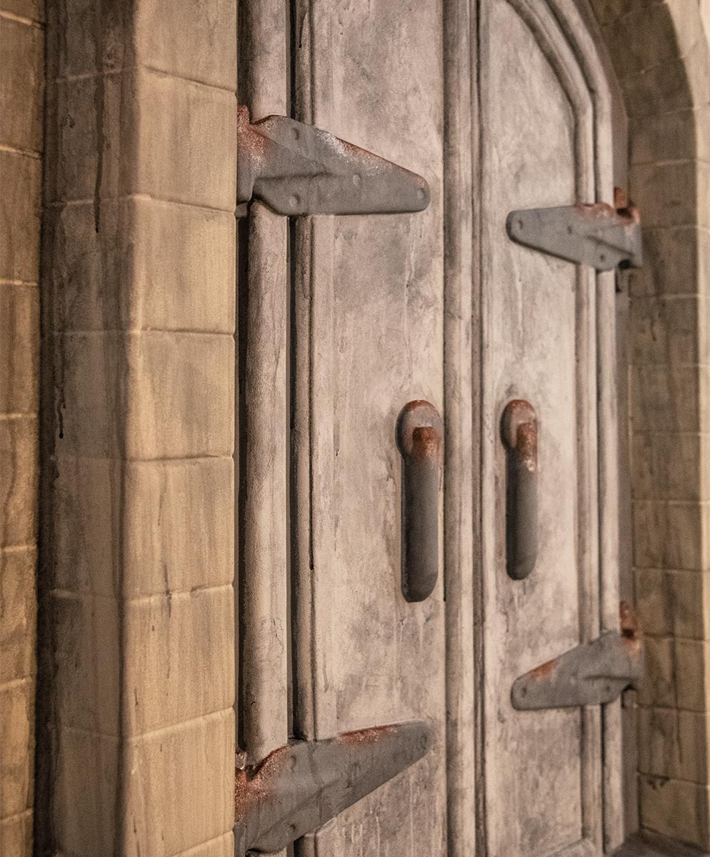 Morgue Furnace | NCV Creative - Vacuform Scenic Wall Panels